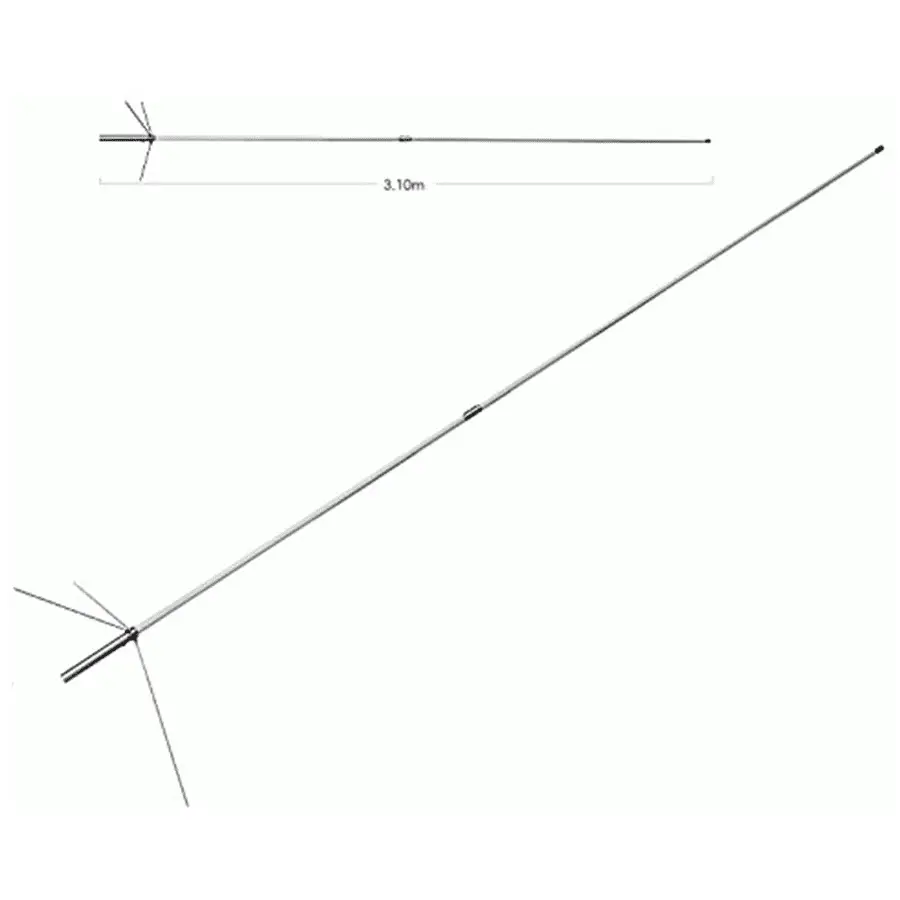 DIAMOND X 300 Antenna Verticale vhf-uhf - RF Elettronica