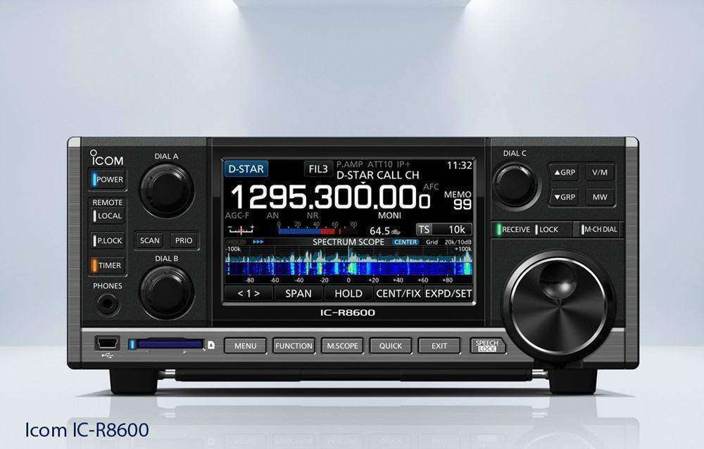 Icom IC-R8600 Ricevitore Scanner da 10kHz a 3 GHz