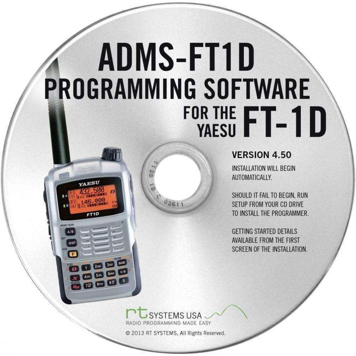 Yaesu ADMS FT1D Software di programmazione