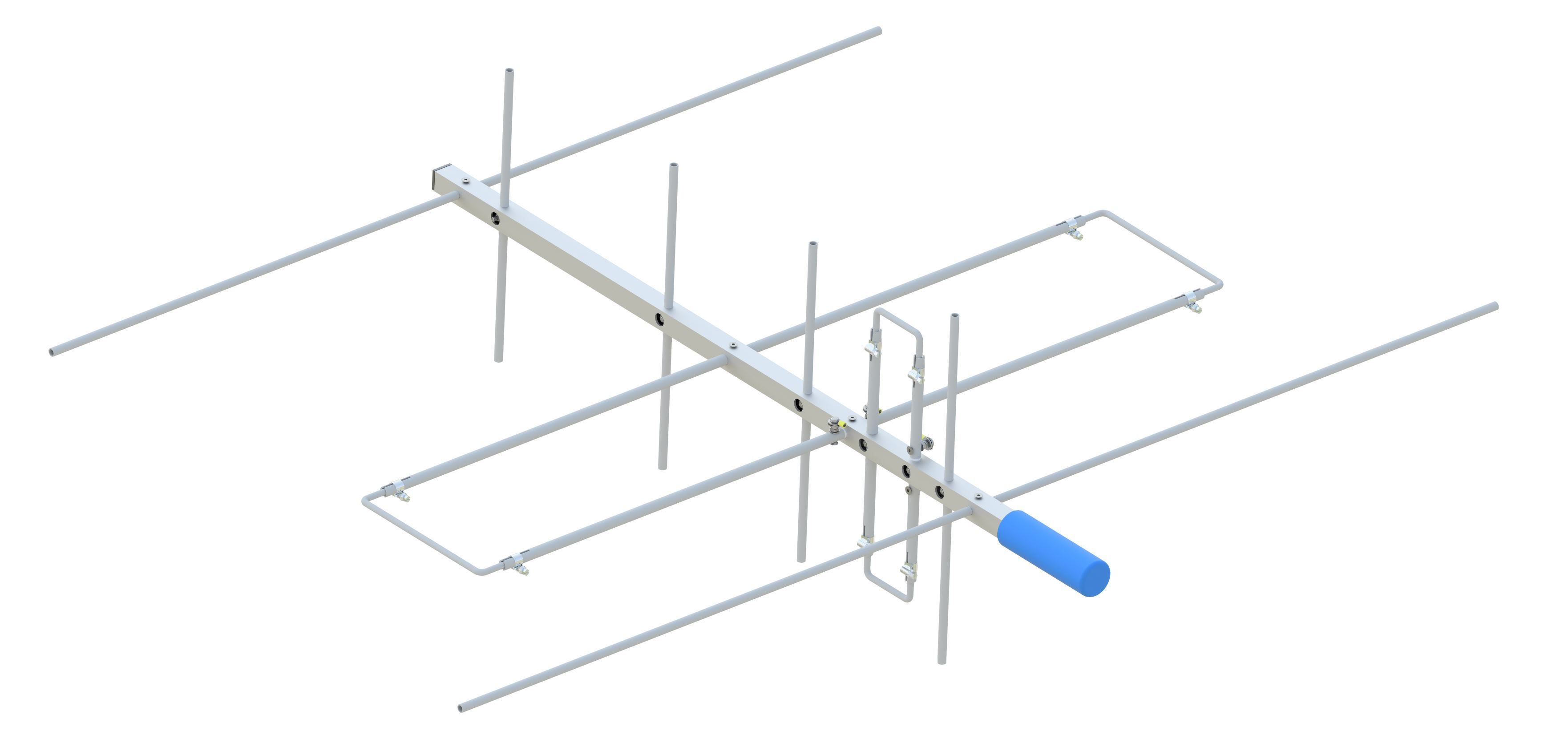 EAntenna Duosat Antenna 144 - 432 MHz 3+5 Elementi