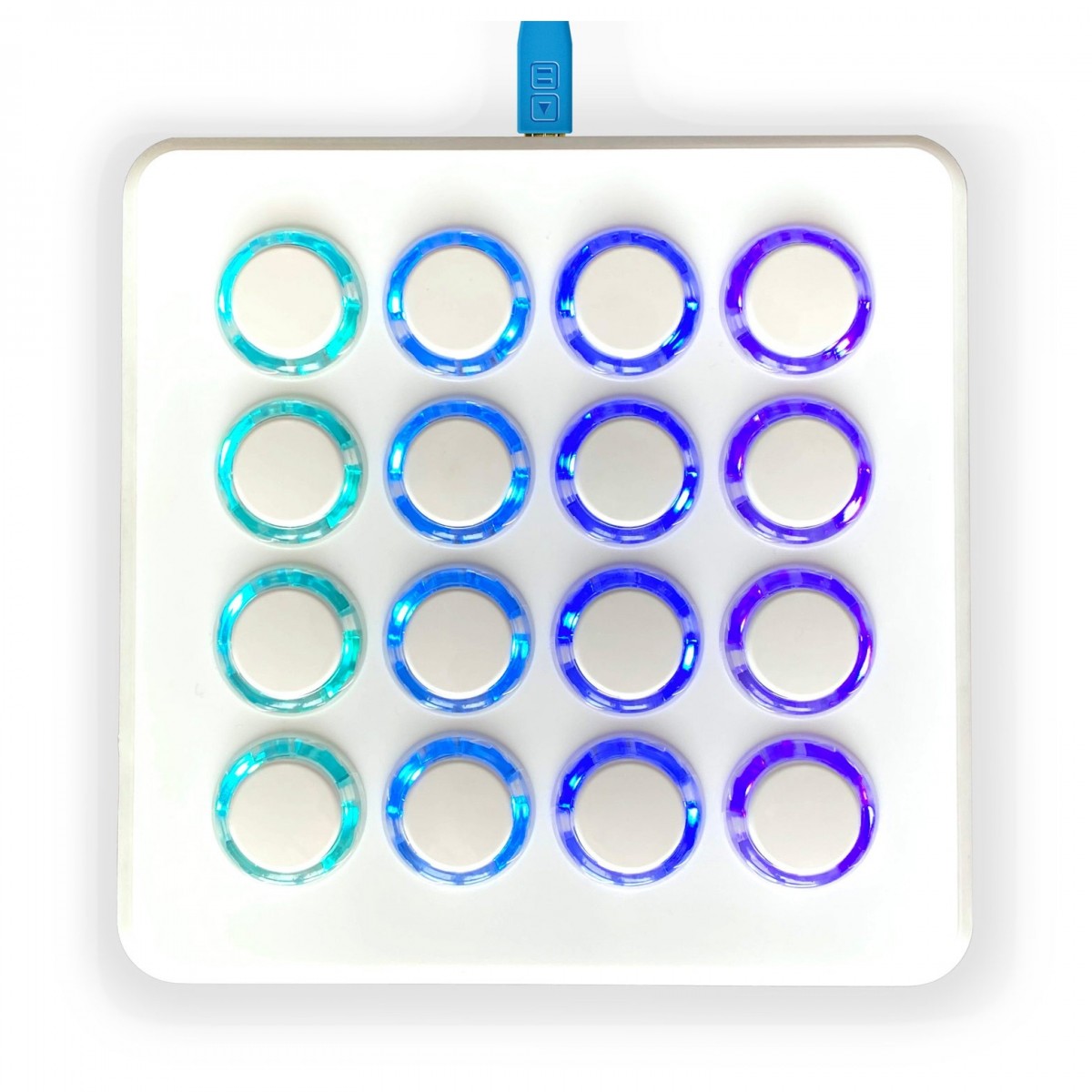 DJ Techtools Midi Fighter Spectra White