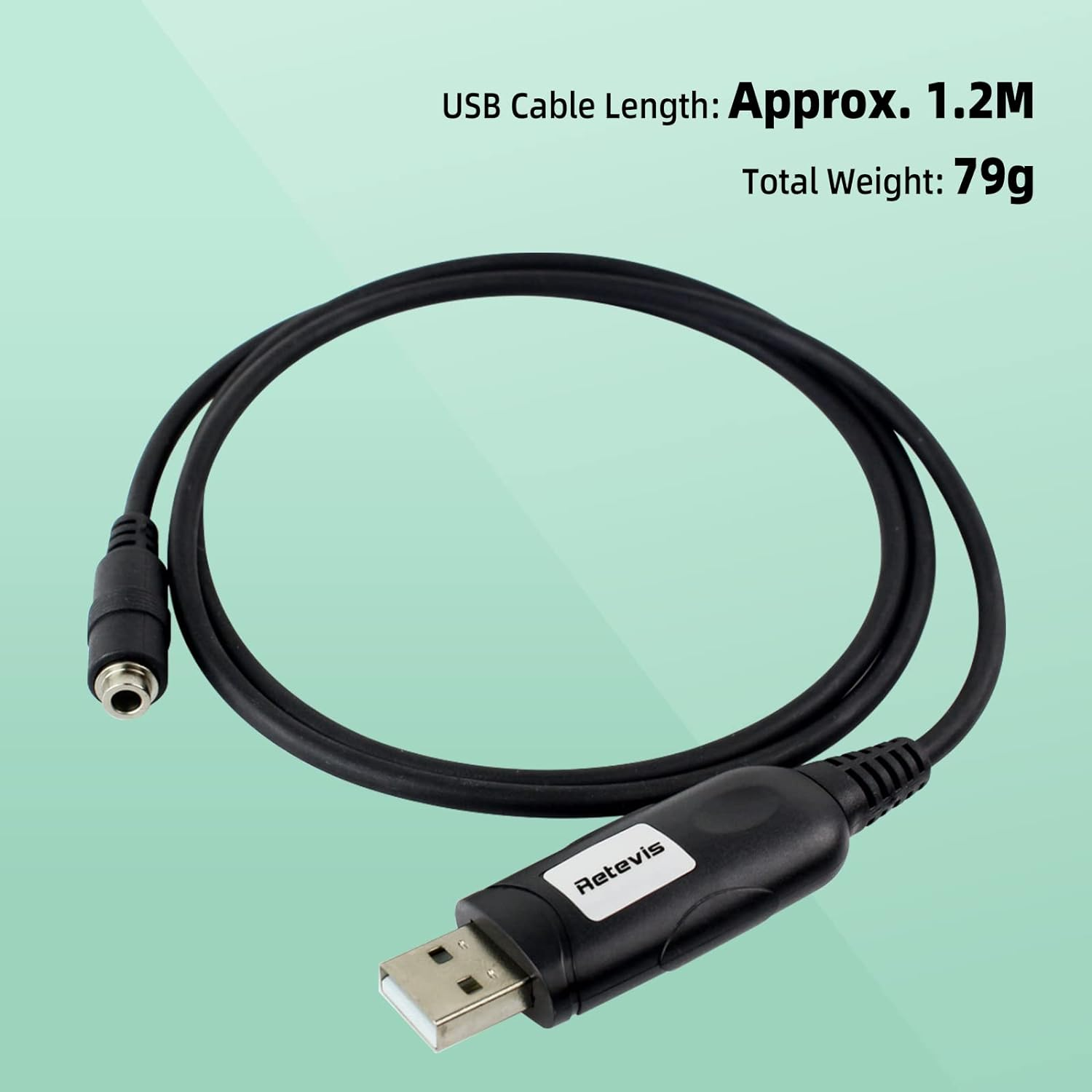 Cavo di Programmazione 6 in 1 USB Motorola HYT ICOM Baofeng KENWOOD YAESU